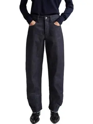 JIL SANDER Jil Sander Barrel Leg Jeans 010 Magnet