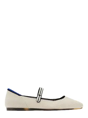 Rothy's Rothy's The Square Mary Jane Flats White