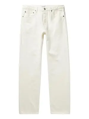 FRAME Straight-leg Jeans - White