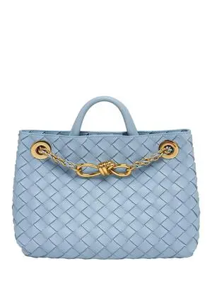 Bottega Veneta Small Andiamo Shoulder Bag Ice