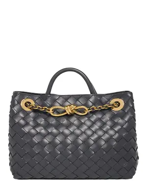 Bottega Veneta Small Andiamo Shoulder Bag Shadow