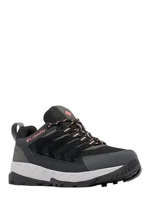 Columbia Strata Trail Low Waterproof Hiking Shoes - Red