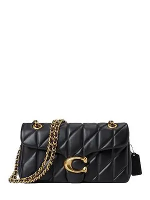 COACH Quilted Nappa Leather Tabby Shoulder Bag 26 - Black