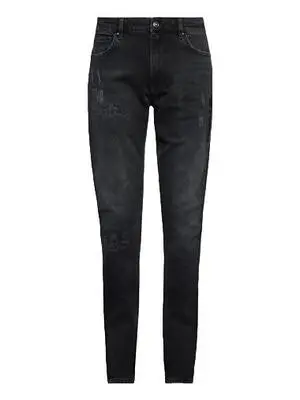 Just Cavalli Jeans Size Cotton, Elastane - Black
