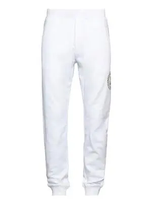 Just Cavalli Man Pants Black Size Xs Cotton, Elastane White