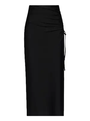 Sandro Maxi Pencil Skirt - Black