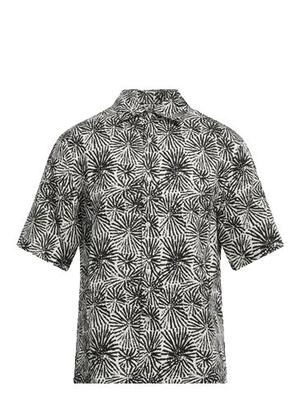 Sandro Shirt Size Lyocell, Linen - Ivory