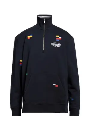Missoni Cotton Sweatshirt Blue
