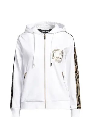 Just Cavalli French Terry Sweatshirt - White