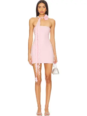 MORE TO COME Noah Mini Dress - Pink