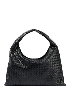 Bottega Veneta Hop Large Shoulder Bag - Black