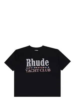 Rhude Flag Tee 'vintage - Black
