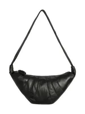 LEMAIRE Medium Croissant Bag - Black