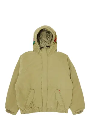 Supreme Needlepoint Hooded Jacket - Green