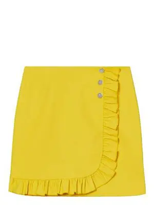 Tory Burch Tech Twill Ruffle Golf Skirt - Summer