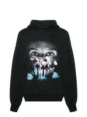 MISBHV Graphic-print Hoodie - Black