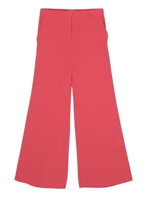 Alberto Biani Pressed-crease Palazzo Pants - Pink