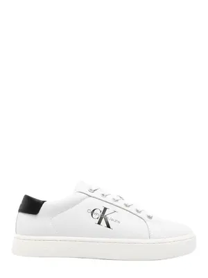 Calvin Klein Logo Sneakers - White
