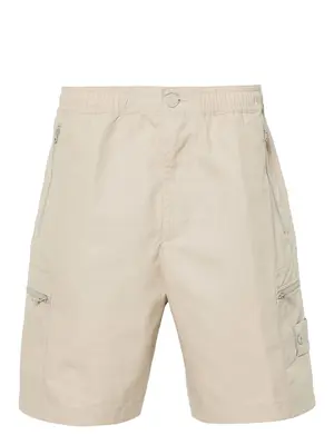 Stone Island Compass-motif Shorts - Neutrals