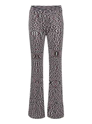 Missoni High-waist Flared Trousers - Blue