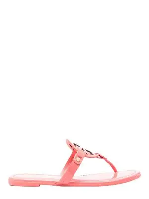 Tory Burch Miller Logo-plaque Sandals - Pink