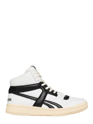 REEBOK Two-tone Panelled High-top Sneakers - White