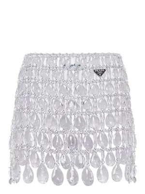 PRADA Jewelled Mini Skirt
