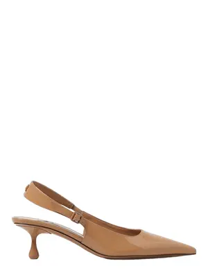 JIMMY CHOO Jimmy Choo Slingback High Heel Shoes Biscuit