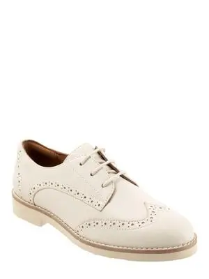 Softwalk SoftWalk® Willet Wingtip Derby Ivory