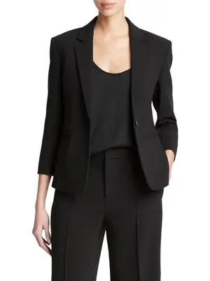 Vince Shrunken Blazer - Black
