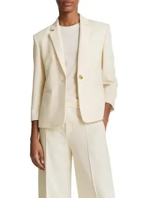 Vince Shrunken Blazer - Off White