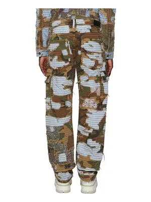 Amiri Boro Repair Straight Jean - Multi