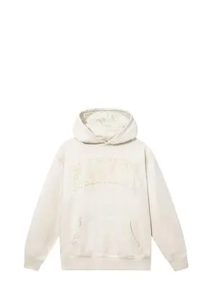 MARKET Vintage Wash Arc Hooded Sweatshirt - Cream