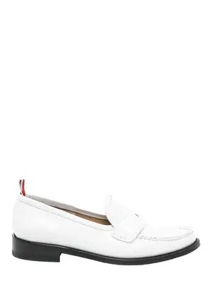 Thom Browne Penny-slot Loafers - White