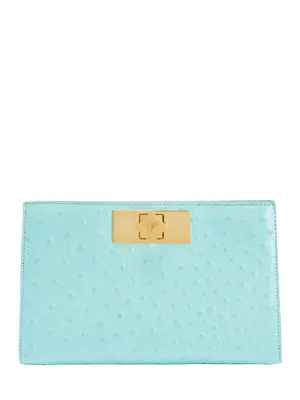 GIUSEPPE ZANOTTI Annhita Clutch - Blue