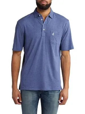 Johnnie-o Heathered Original 2.0 Regular Fit Polo - Oceanside