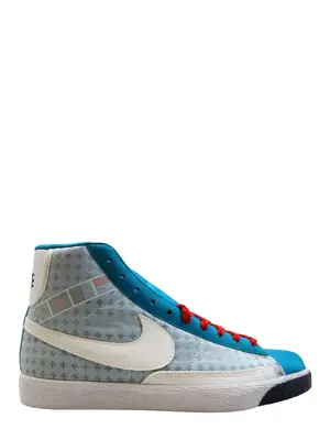 Nike Blazer High Top Sneakers - Blue