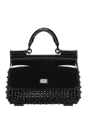 Dolce & Gabbana Resin Sicily Box Bag - Black