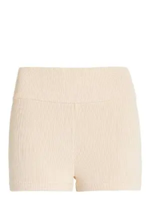 ELCE Sol Ribbed-Knit Shorts