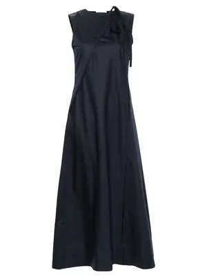 Co Tie-fastening Maxi Dress - Blue