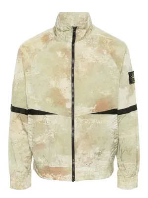 STONE ISLAND Stone Island Abstract-Print Jacket