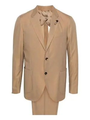 LARDINI Single-breasted Suit - Neutrals