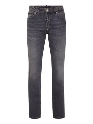 Philipp Plein Straight-leg Jeans - Grey