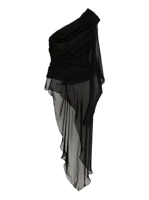 REV REV Seven Asymmetric One-Shoulder Blouse