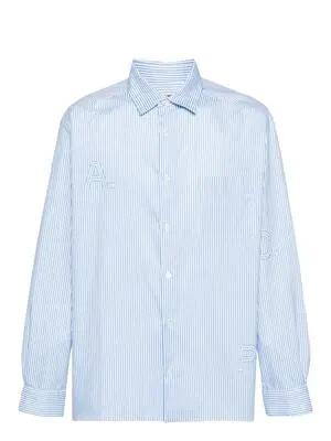 A.p.c. Malo Striped Shirt - Blue
