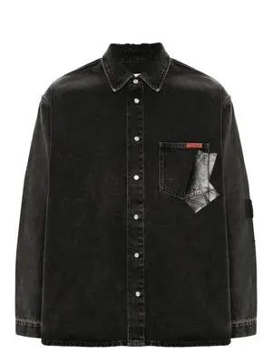 MARTINE ROSE Martine Rose Tape-Embellished Denim Jacket