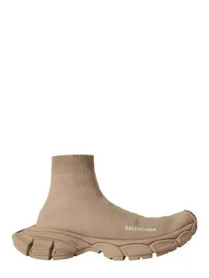 Balenciaga 3xl Sock Logo-print Sneakers - Neutrals