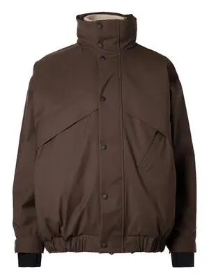 Loro Piana Lech Padded Storm System® Virgin Wool-blend Hooded Ski Jacket - Brown