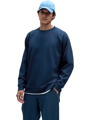 Lululemon Smooth Spacer Classic-fit Crewneck - True Navy