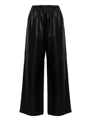 Wardrobe.NYC High-waist Wide-leg Trousers - Black